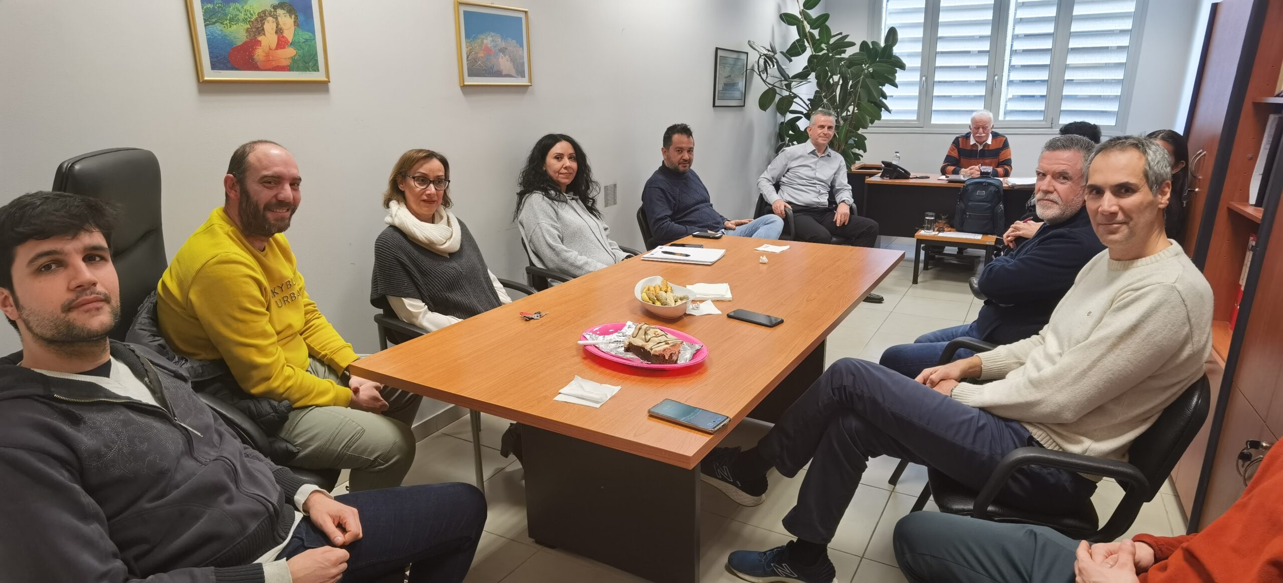 Επίσκεψη του Προέδρου του ΤΕΕ/ΤΚΜ στο Τμήμα Χωρικού Σχεδιασμού της ΠΚΜ ...